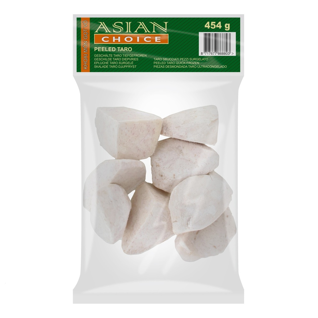 ASIAN CHOICE Taro Peeled 454g | ASIAN CHOICE 冰冻芋头 454g | GC Espoo